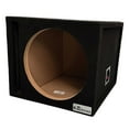 King Boxes S12V 12-In. Single-Speaker Ported Black Carpeted Enclosure ...