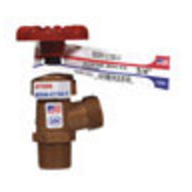 King Brothers BDM-0750-T Celcon Boiler Drain Valve 3/4" Mpt X 3/4 ...