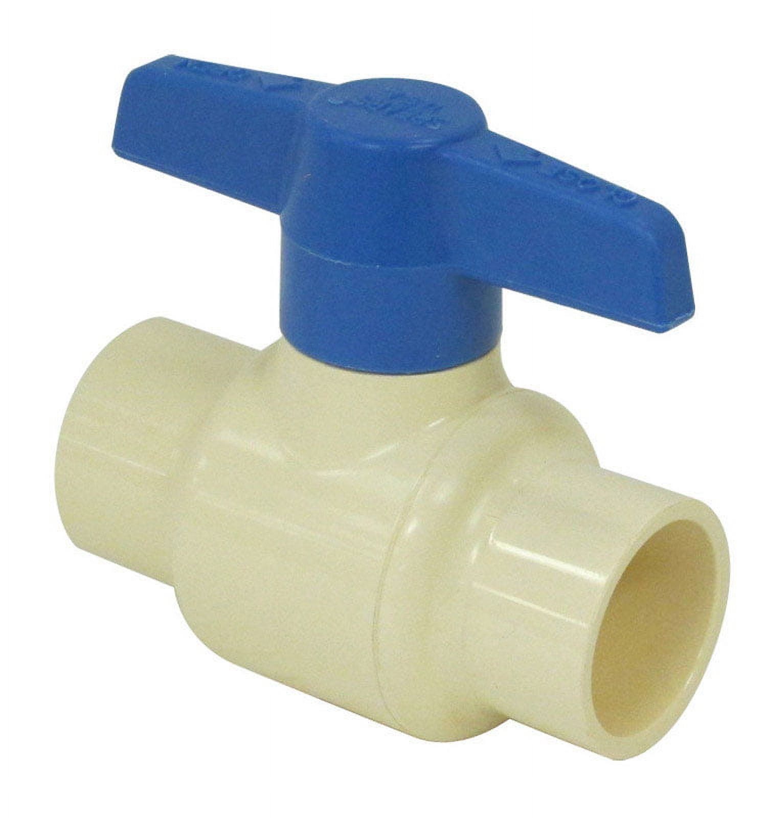 King Brothers CBV-0500-S CPVC Ball Valve, 1/2" - Walmart.com
