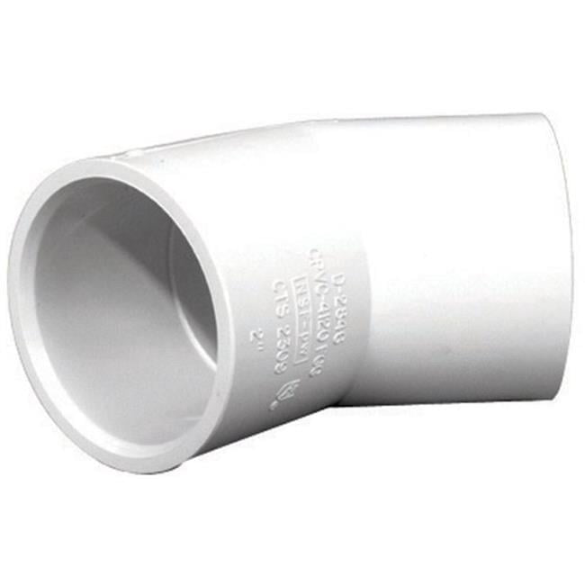 King Brothers Inc. RCW-1000-S 1-Inch Solvent PXL CPVC 45 Elbow, Tan ...