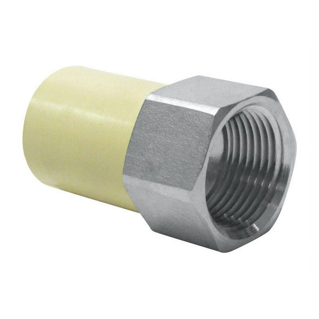 King Brothers Inc. TFS-1000 Female X Socket PXL CPVC X Stainless Steel ...