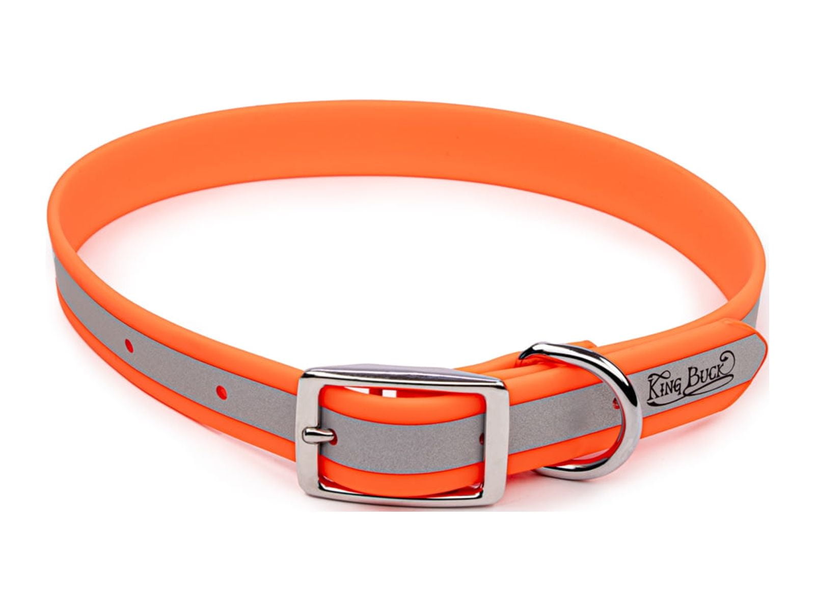 King Buck Core D Ring High Visibility Reflective Collar, Orange, M/L ...