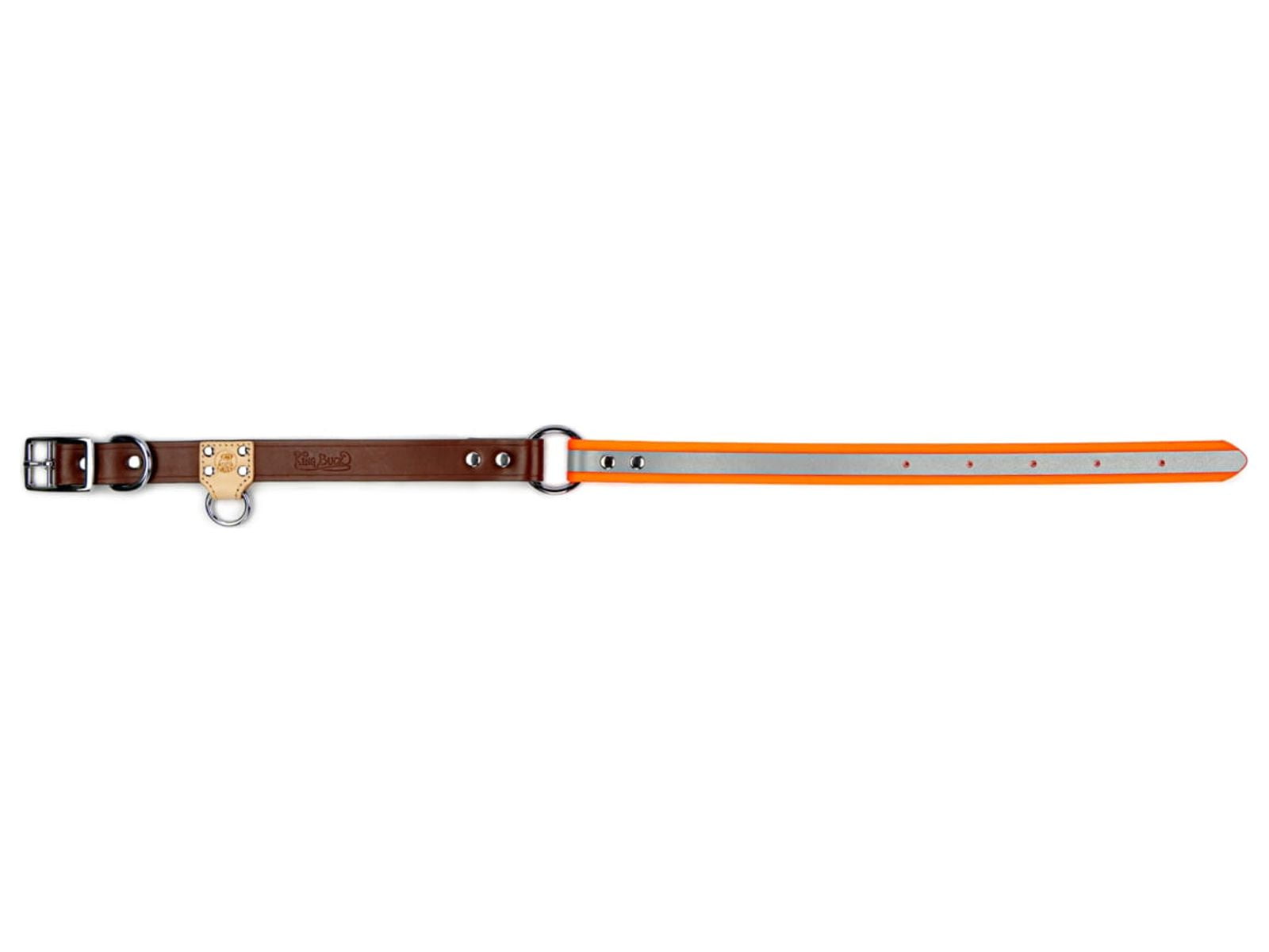 King Buck O Ring High Visibility Reflective Collar, Orange, L/XL ...