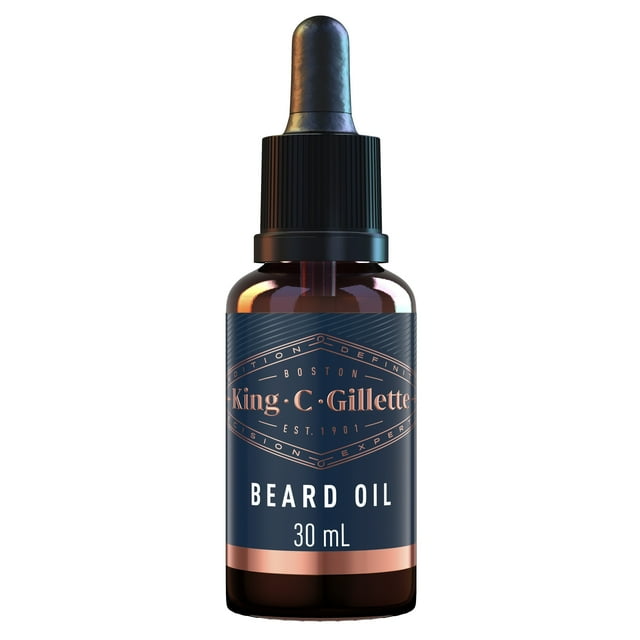 King C. Gillette Men's Beard Oil, 1 oz - Walmart.com