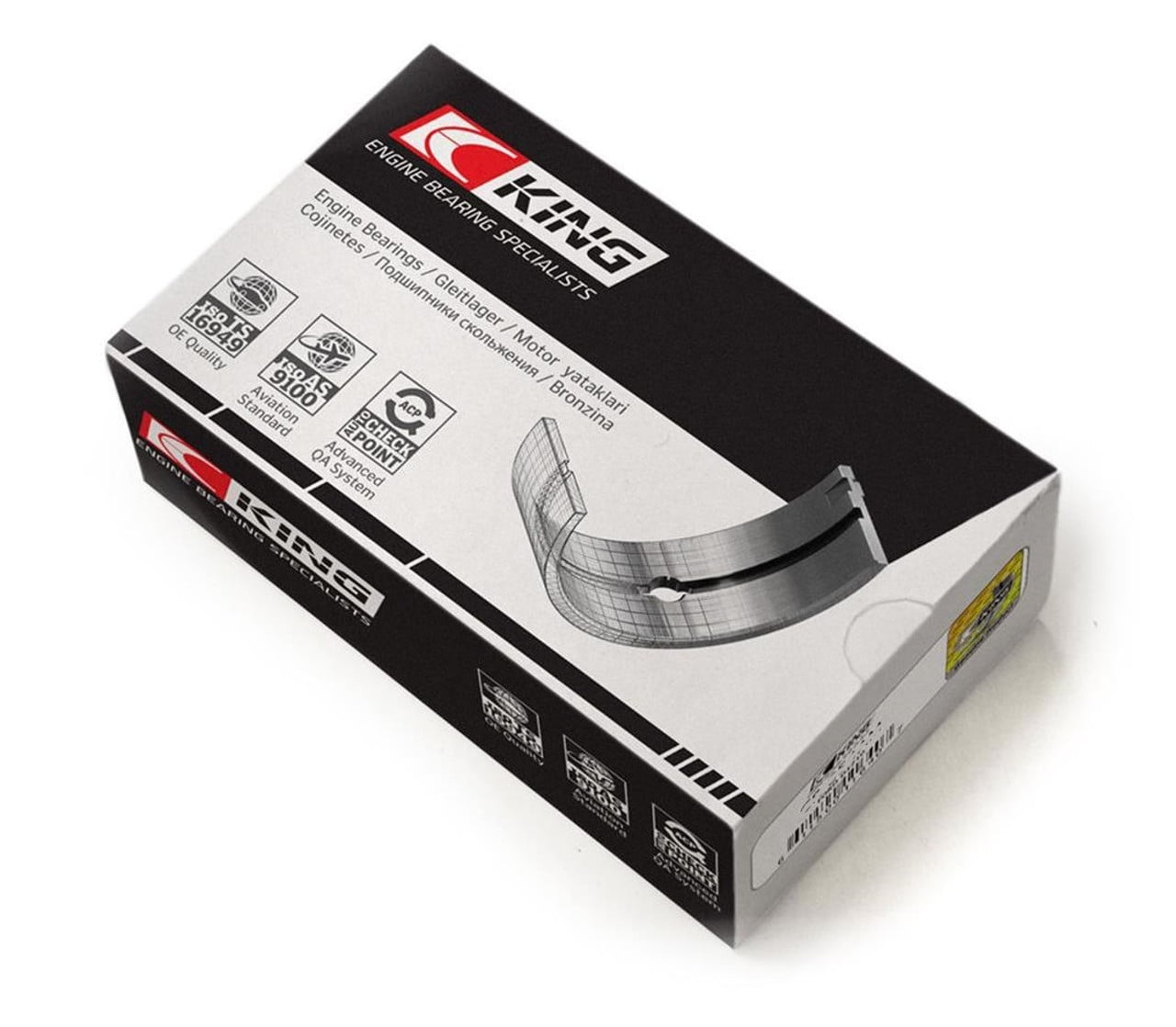 King CR8057MC Connecting Rod Bearings for 2014+ 6.2L LT1 LT4 L86 L87 ...