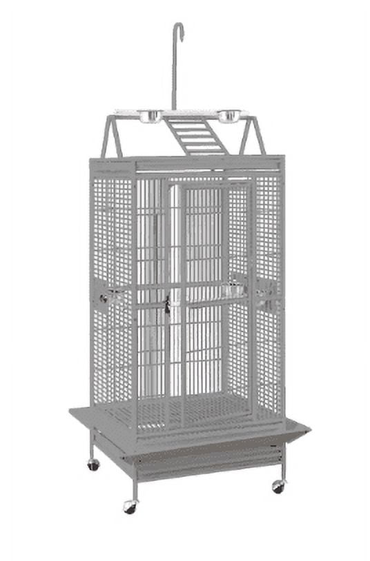 King Cages Superior Line Playpen Bird Cage with Large Wheels, 26X24X66 ...