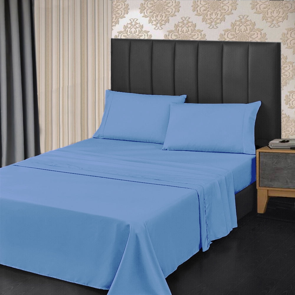 King California King Size Sheet Set Luxury Bamboo Derived Rayon Bed