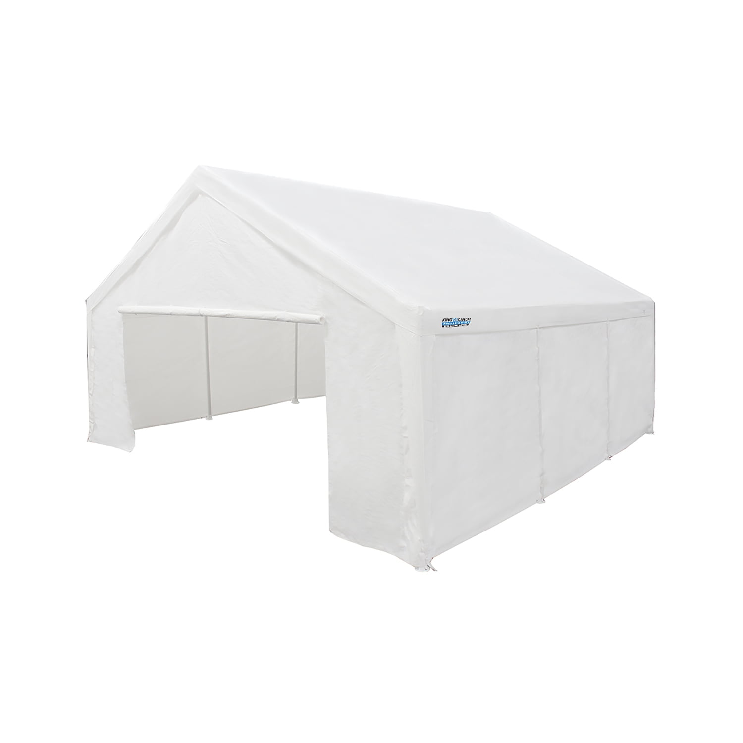 King Canopy 10x20ft Carport Sidewall Kit, UV & Water Resistant ...