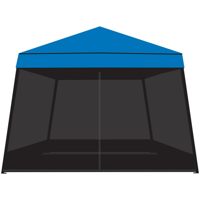 King Canopy 10’ x 10’ Mesh Netting Screen Room Attachment for Slant Leg ...