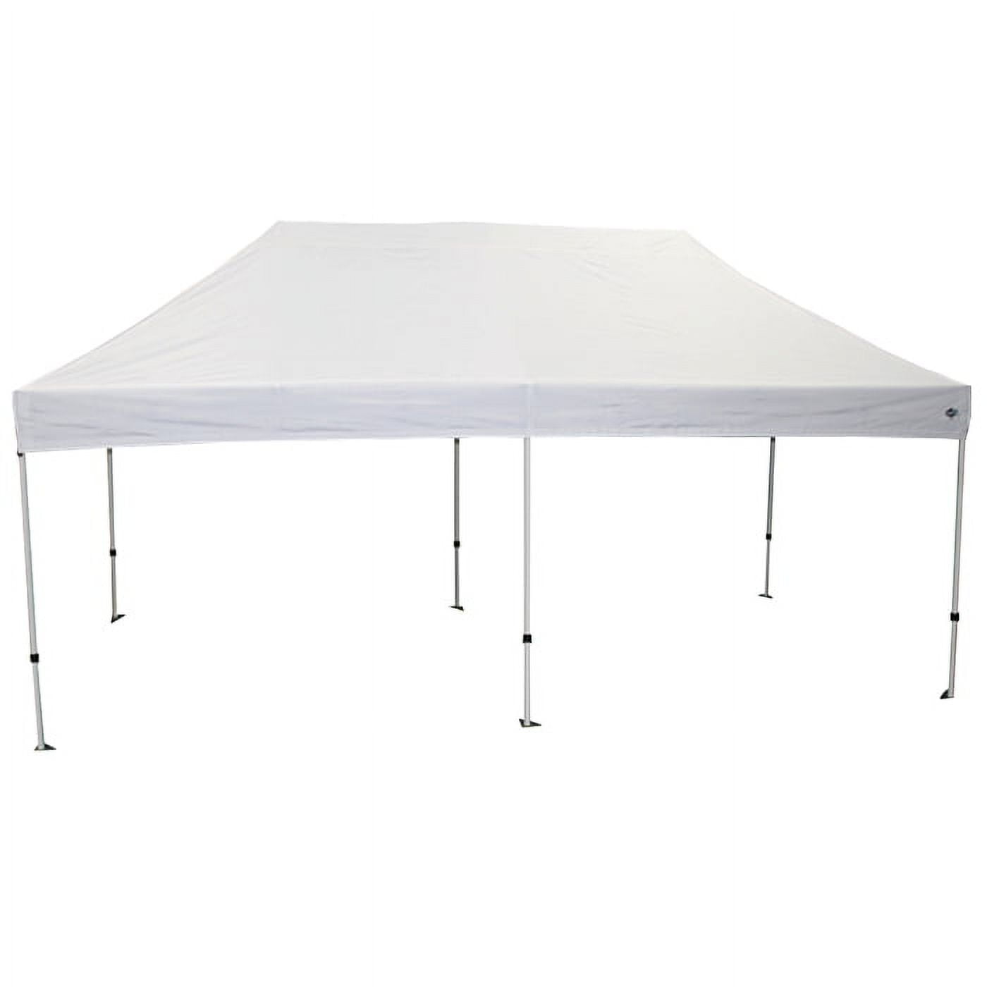 King Canopy ATHENA 10X20 WHITE FRAME Instant Pop Up Tent w/ WHITE Cover ...