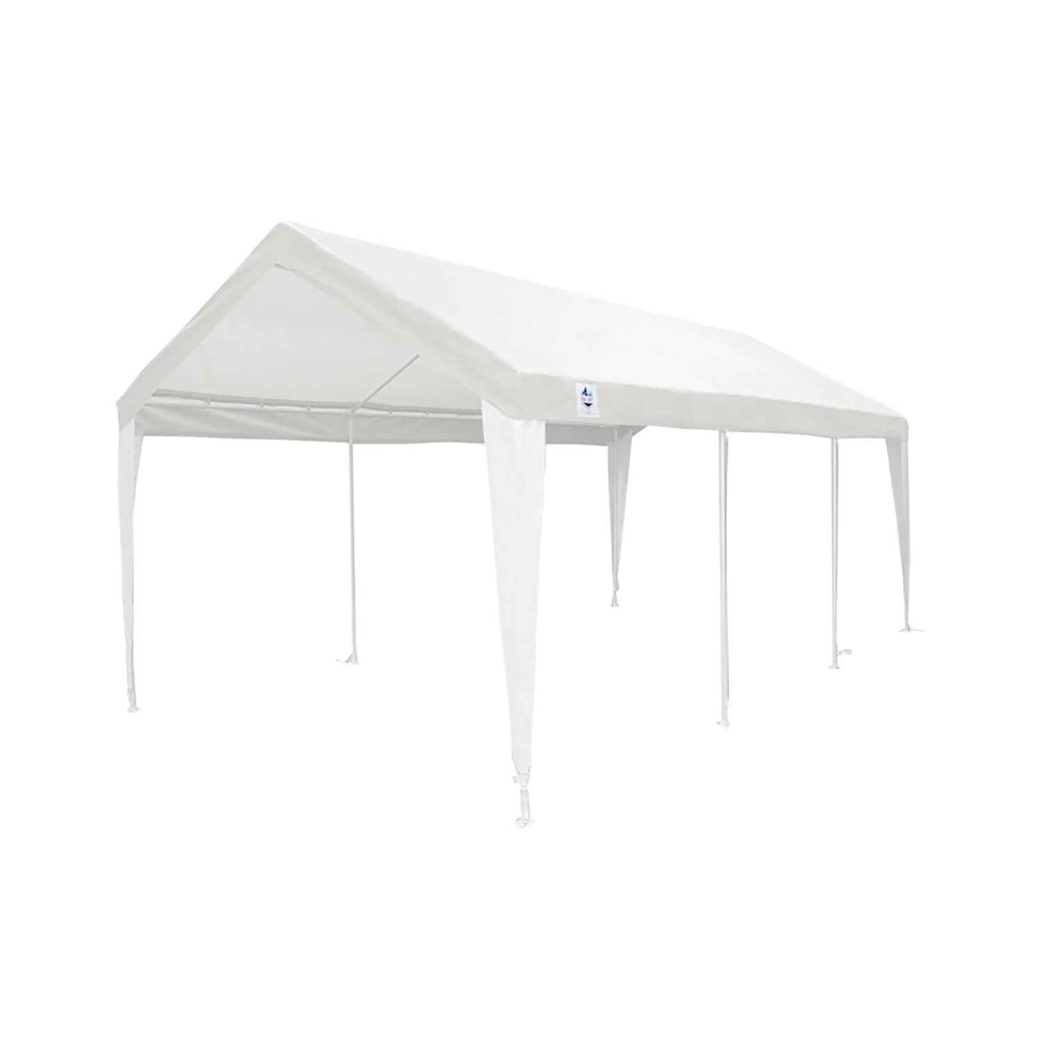 King Canopy Hercules 10' x 20', 2-Inch Steel Frame, 8-Leg, Carport ...
