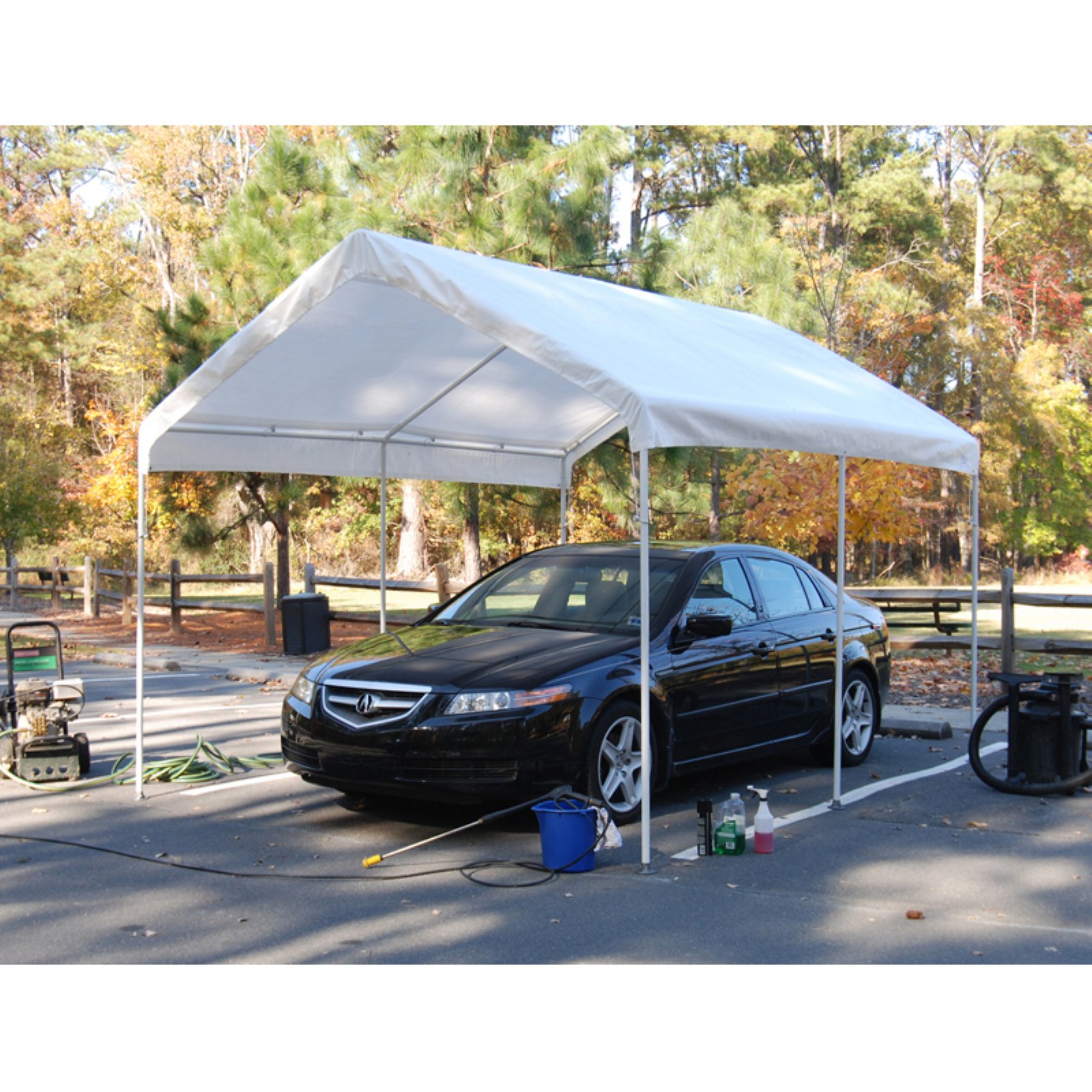 King Canopy Universal Canopy 10' x 13' , 1 3/8-Inch Steel Frame, 6 Leg ...