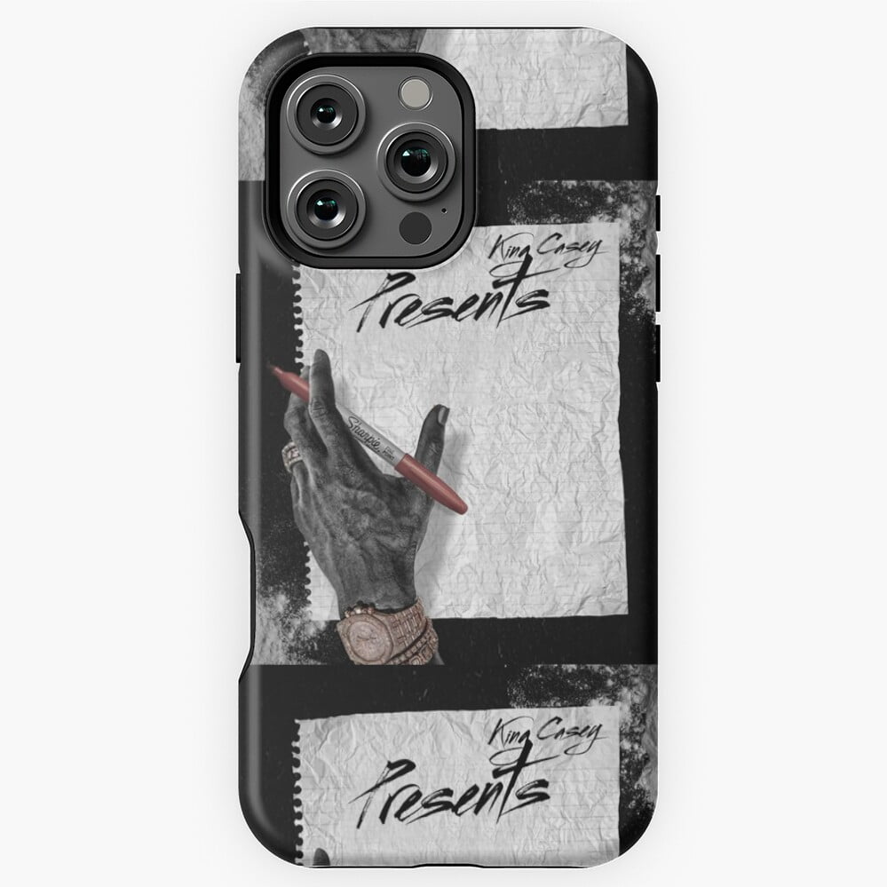 King Casey Presents Pt 9 Rapper Art Phone Case for iPhone 16 15 14 13 ...