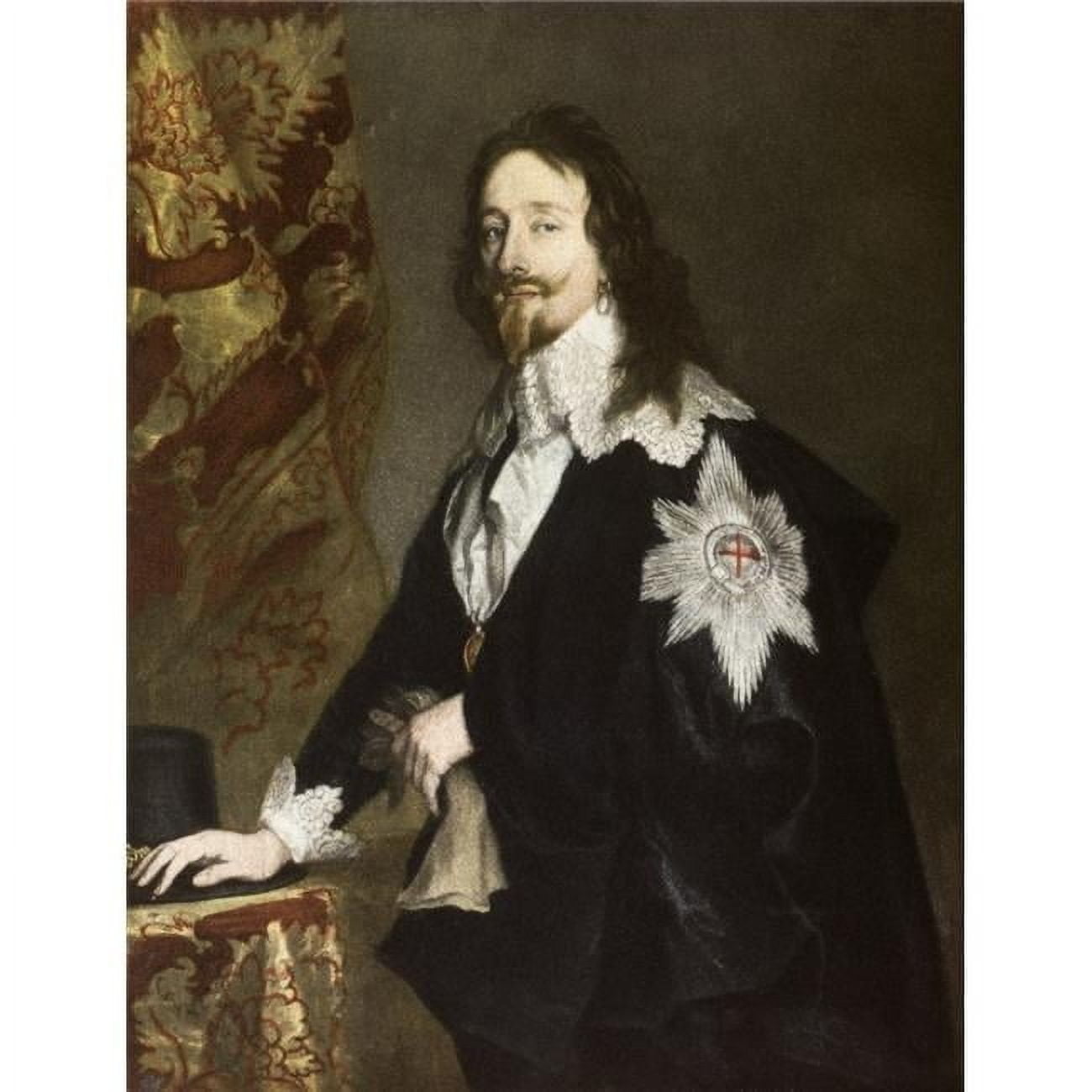 King Charles I of England 1600 - 1649 From A Painting By Sir Peter Lely ...