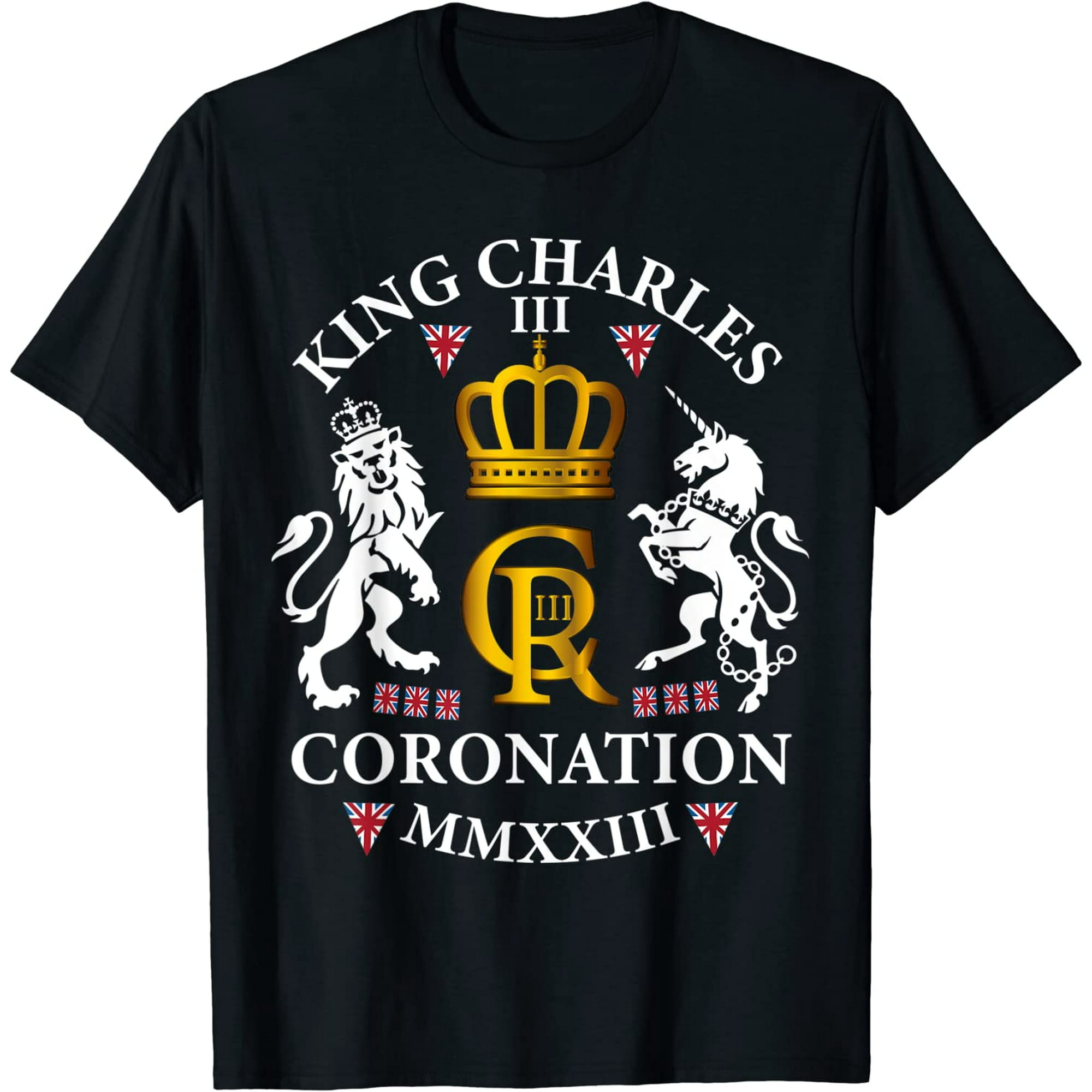 King Charles III British Monarch Royal Coronation May 2023 Men's Short ...