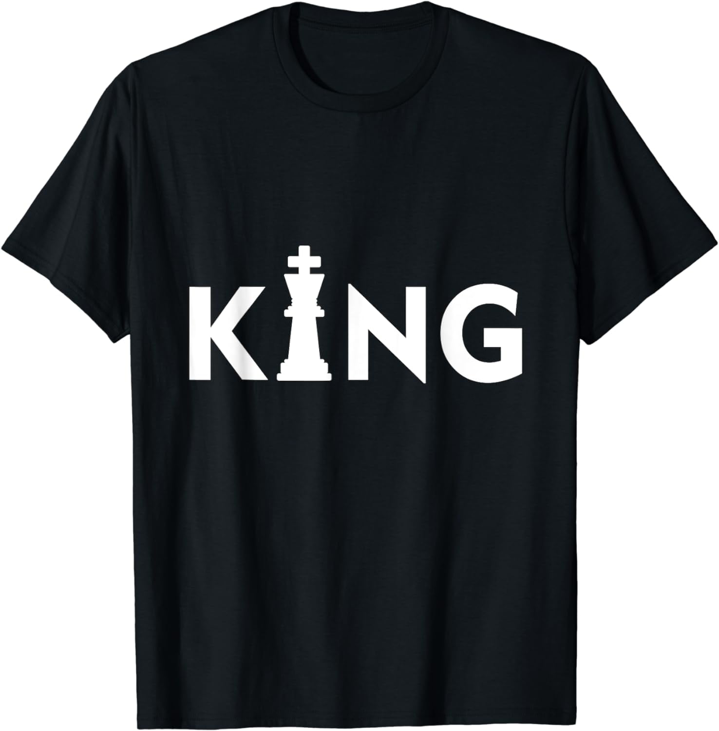 King Chess Figure Birthday | chess piece | chessman | gift T-Shirt ...