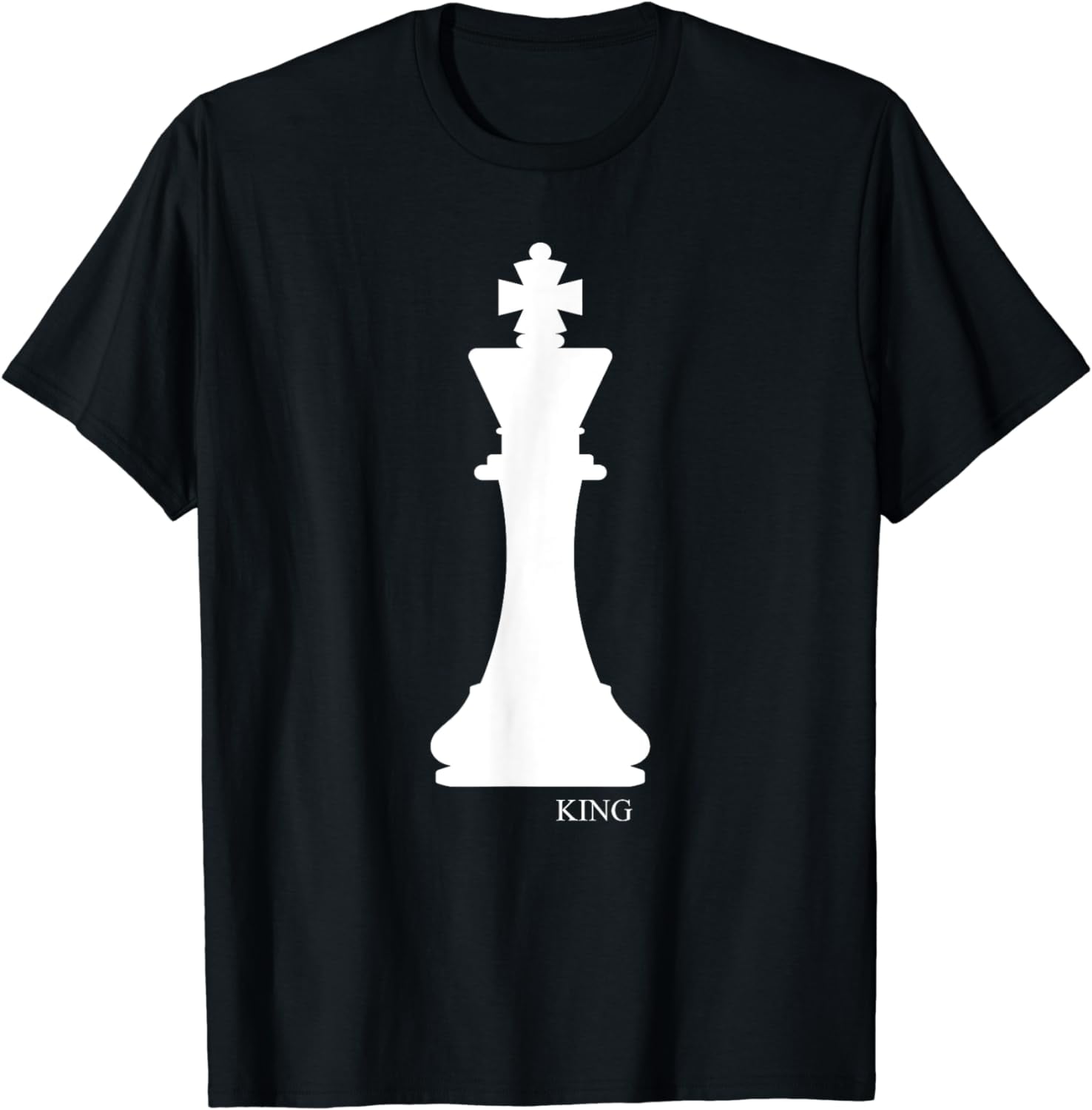 King Chess Piece Group Costume Chess Club Chess Board T-Shirt - Walmart.com