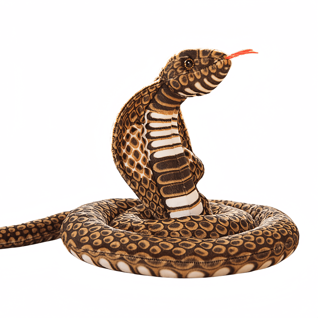 King Cobra Plush Toy | 67 Inch Long Big Snake Stuffed Animal Python ...