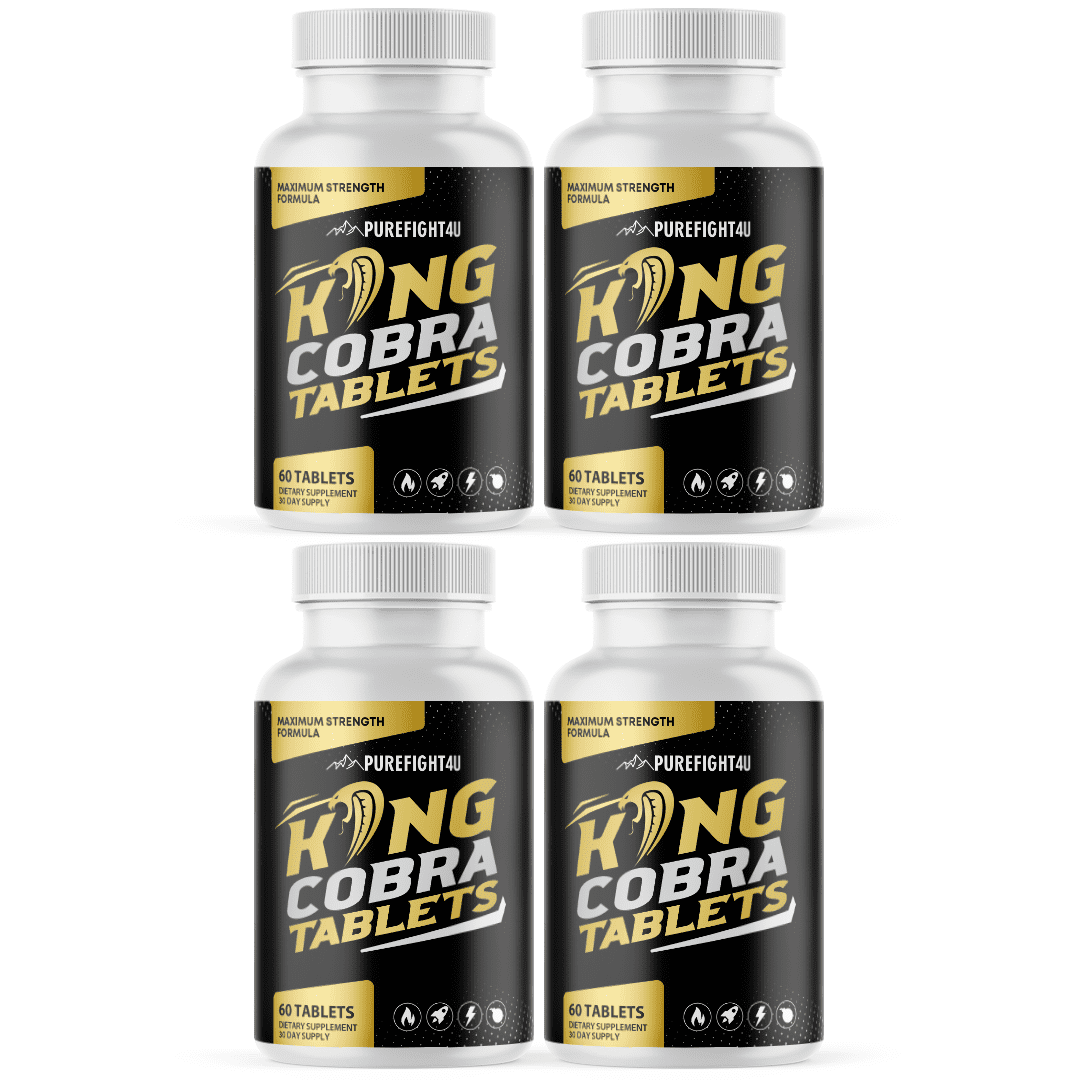 King Cobra Tablets Maximum Performance with Advanced Formula - 4 ...