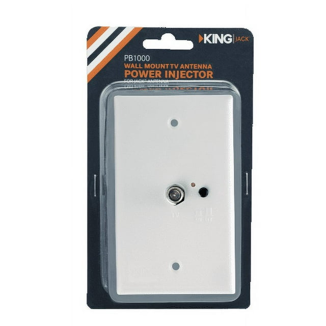 King Controls PB1000 Antenna Power Injector Switch, White - Walmart.com