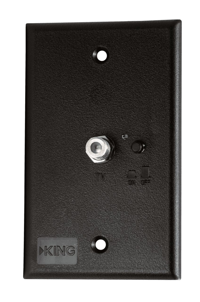 King Controls PB1001 Antenna Power Injector Switch, Black - Walmart.com