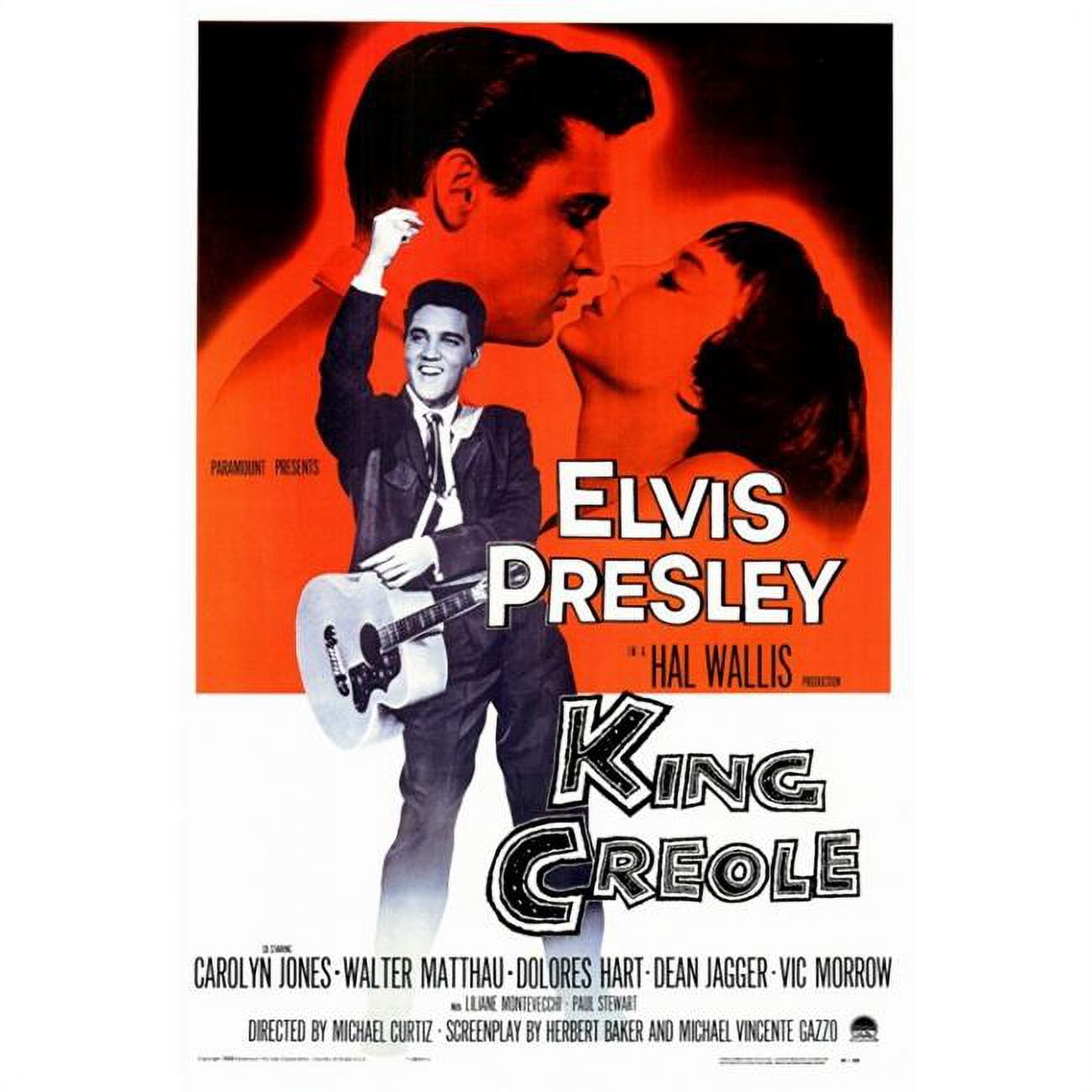 King Creole Movie Poster Print - 27 x 40 - Walmart.com