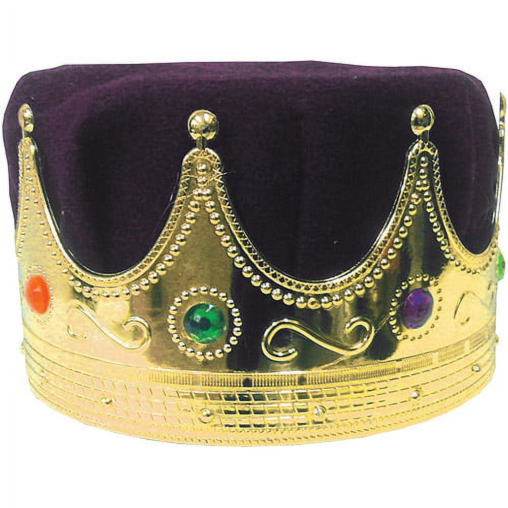 King Crown Adult Halloween Accessory - Walmart.com