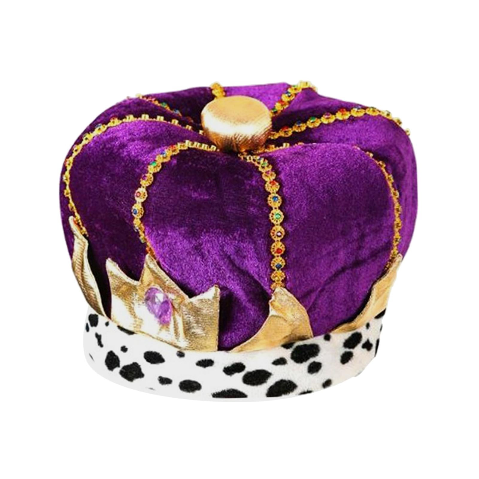 King Crown Hat Theme Party Prop Holiday Fancy Dress Crown Birthday Hat ...