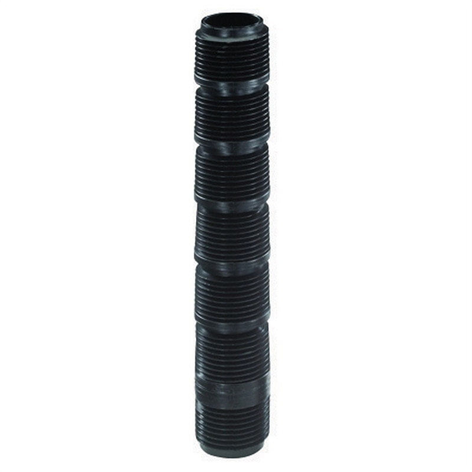 King Cut Off Riser 1/2 " X 3/4 " X 6 " Black Polyethylene Polyethylene ...