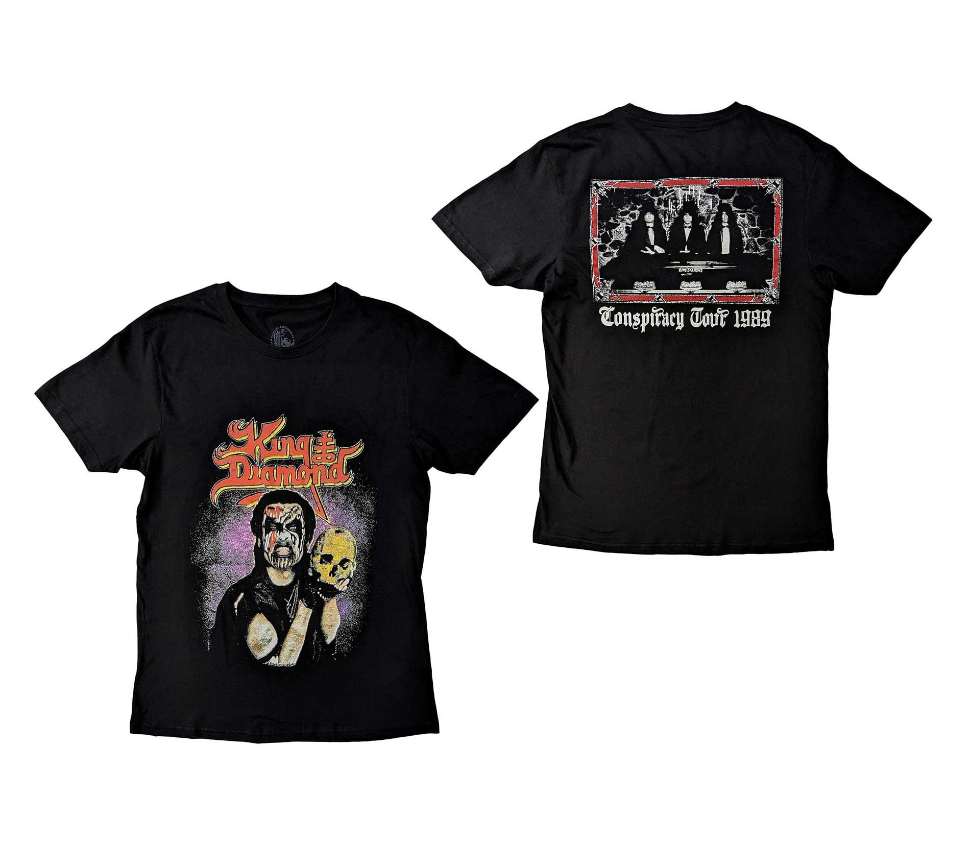 King Diamond Men's Conspiracy Tour T-Shirt Black 2X-Large | Officially ...