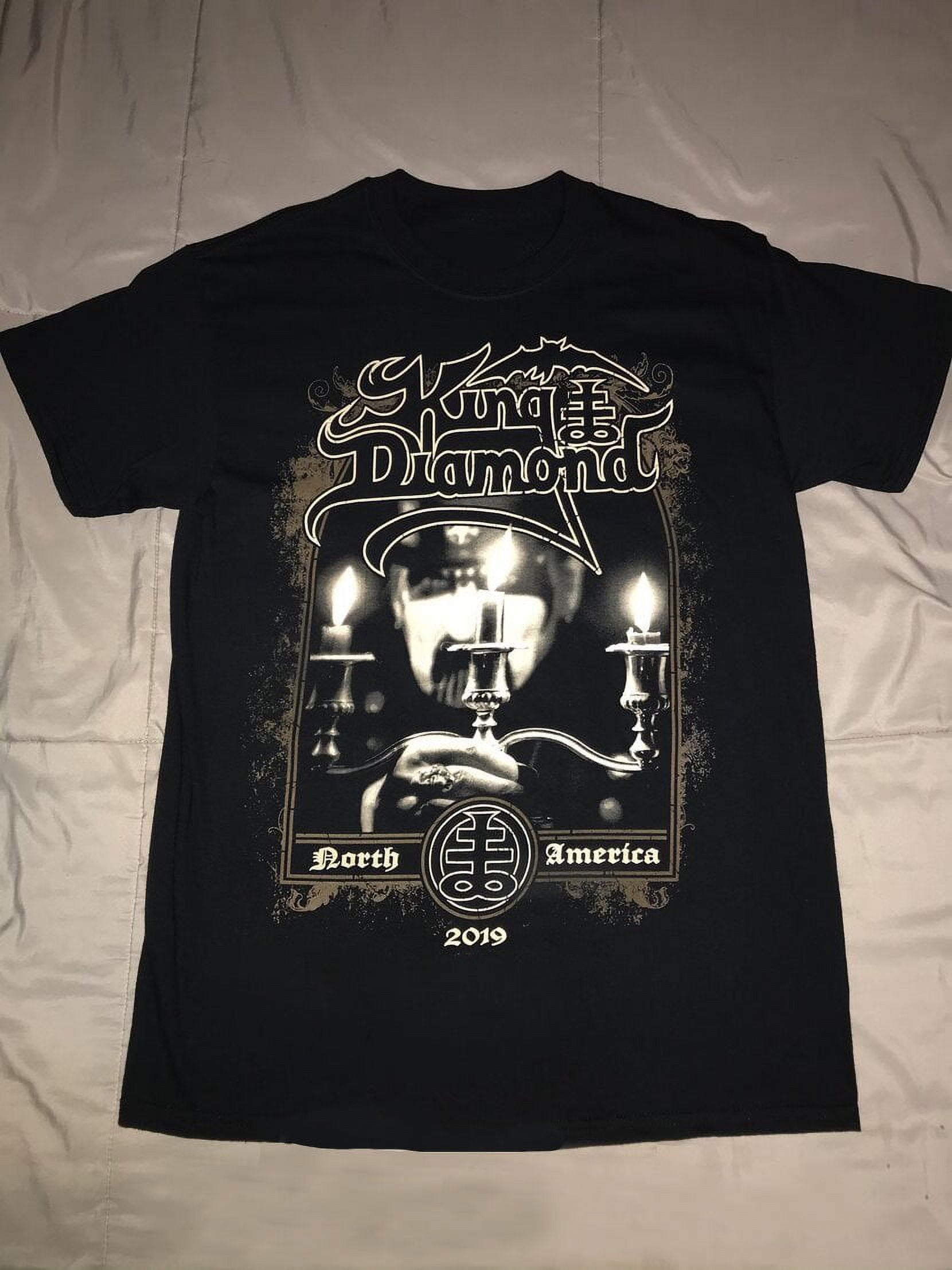 King Diamond North America 2019 Tour Black T-Shirt For Fans - Walmart.com