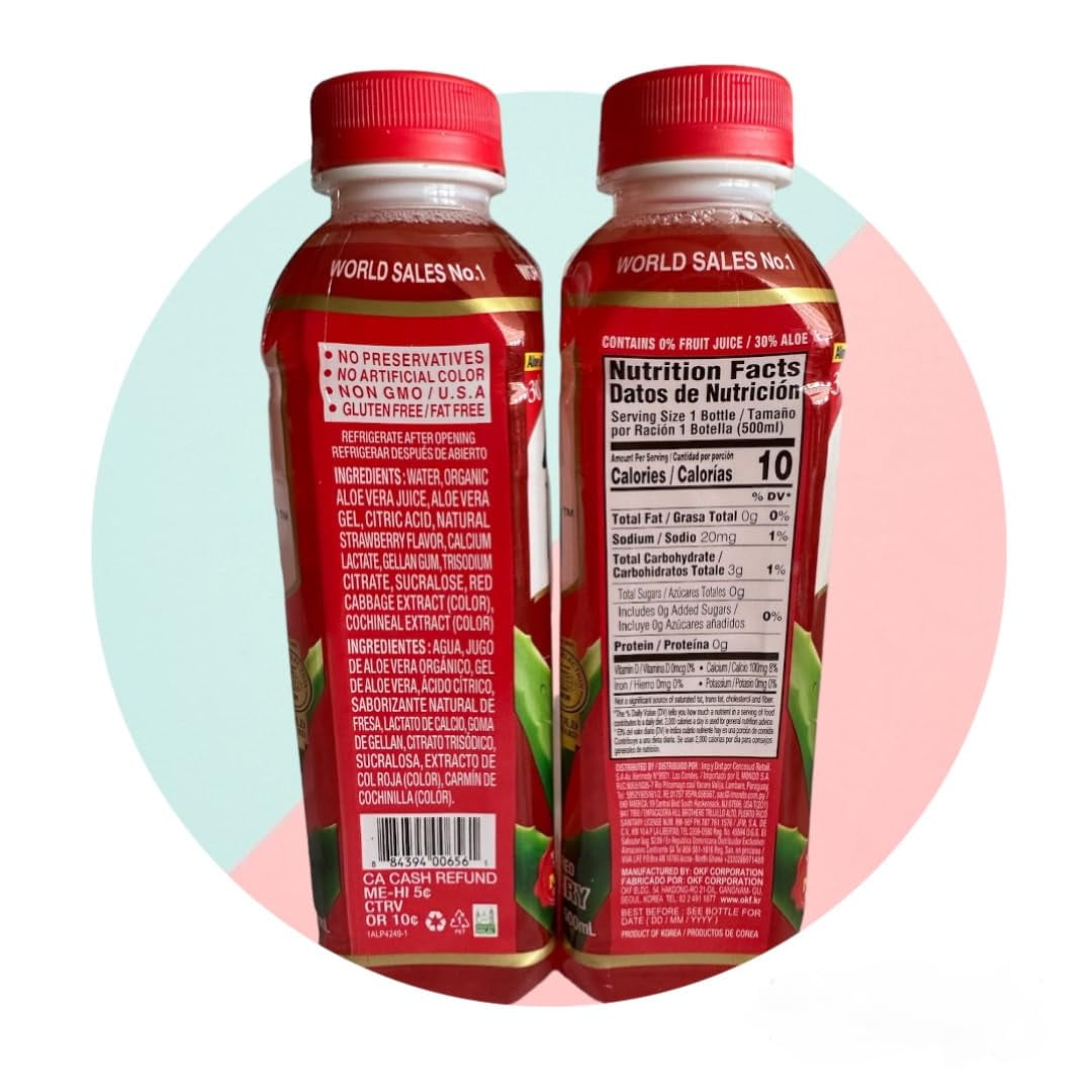 King Drink, SUGAR , 16.9 Fluid Ounce (STRAWBERRY, 10 PACK) - Walmart.com