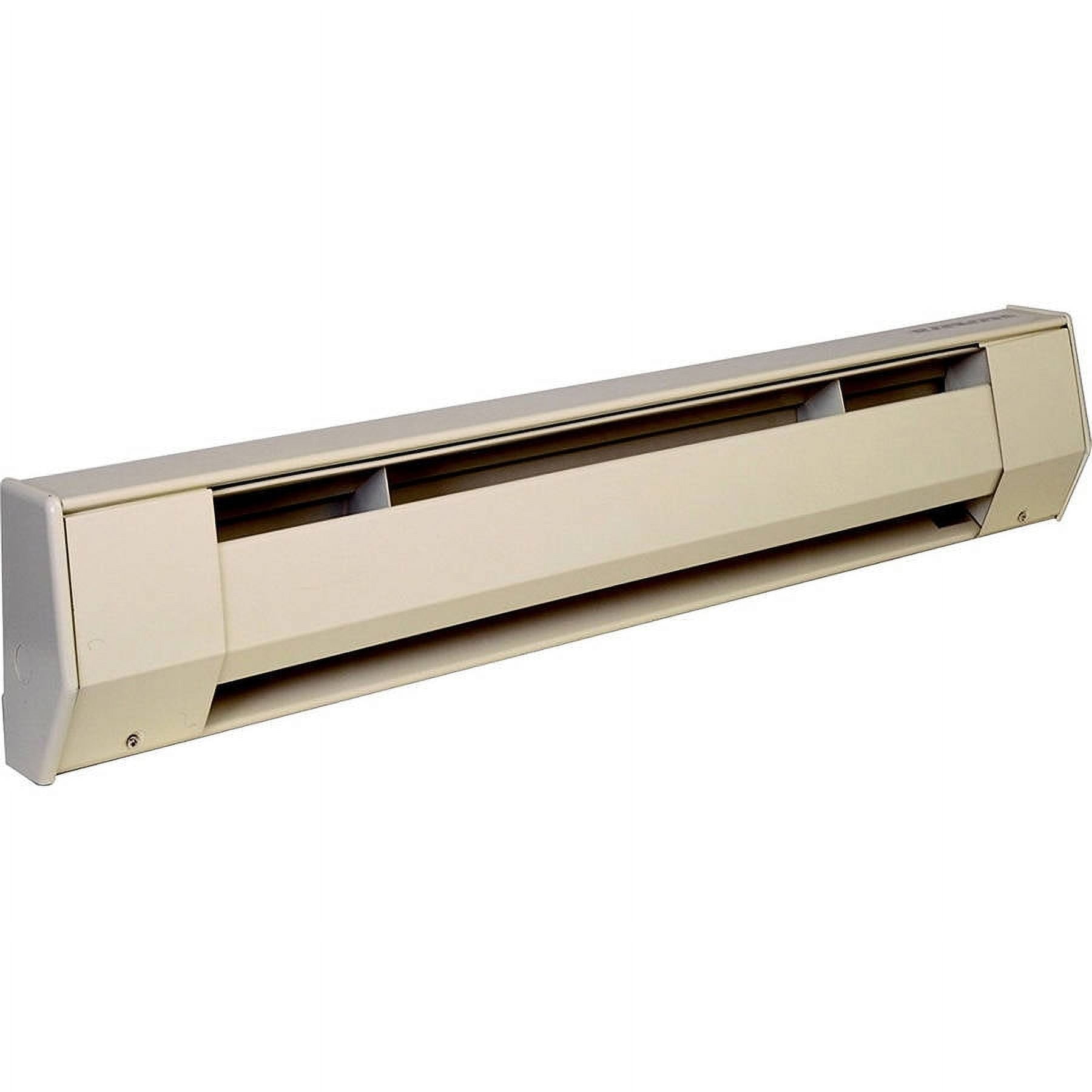 King Electric 4' Baseboard Heater, 1000-750W, 240-208V, Almond ...