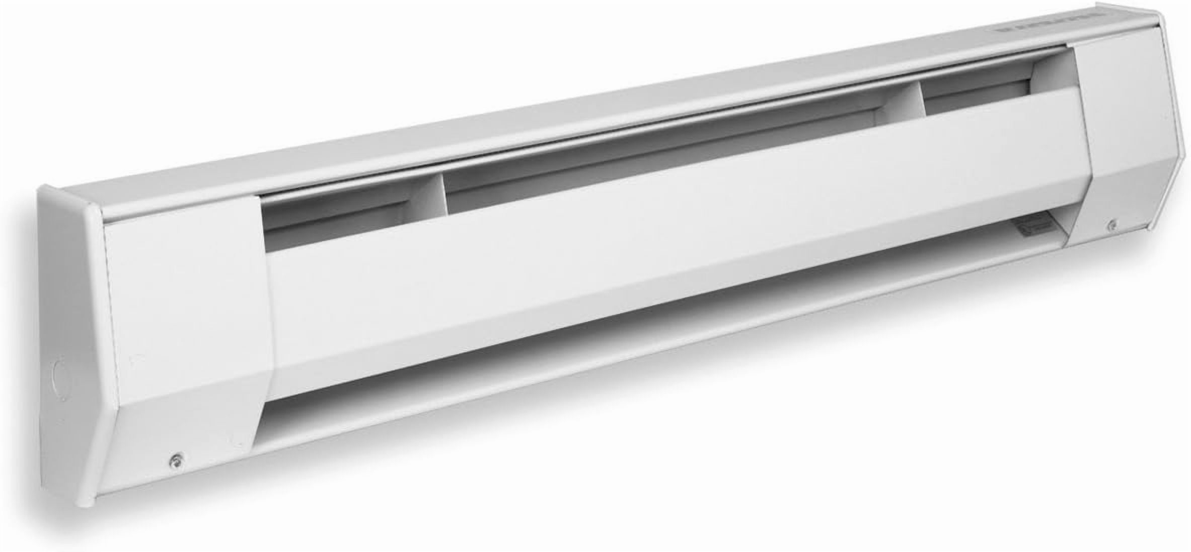 King Electric 4K2407BW K Series Baseboard Heater, 4' / 1000-750W / 277 ...
