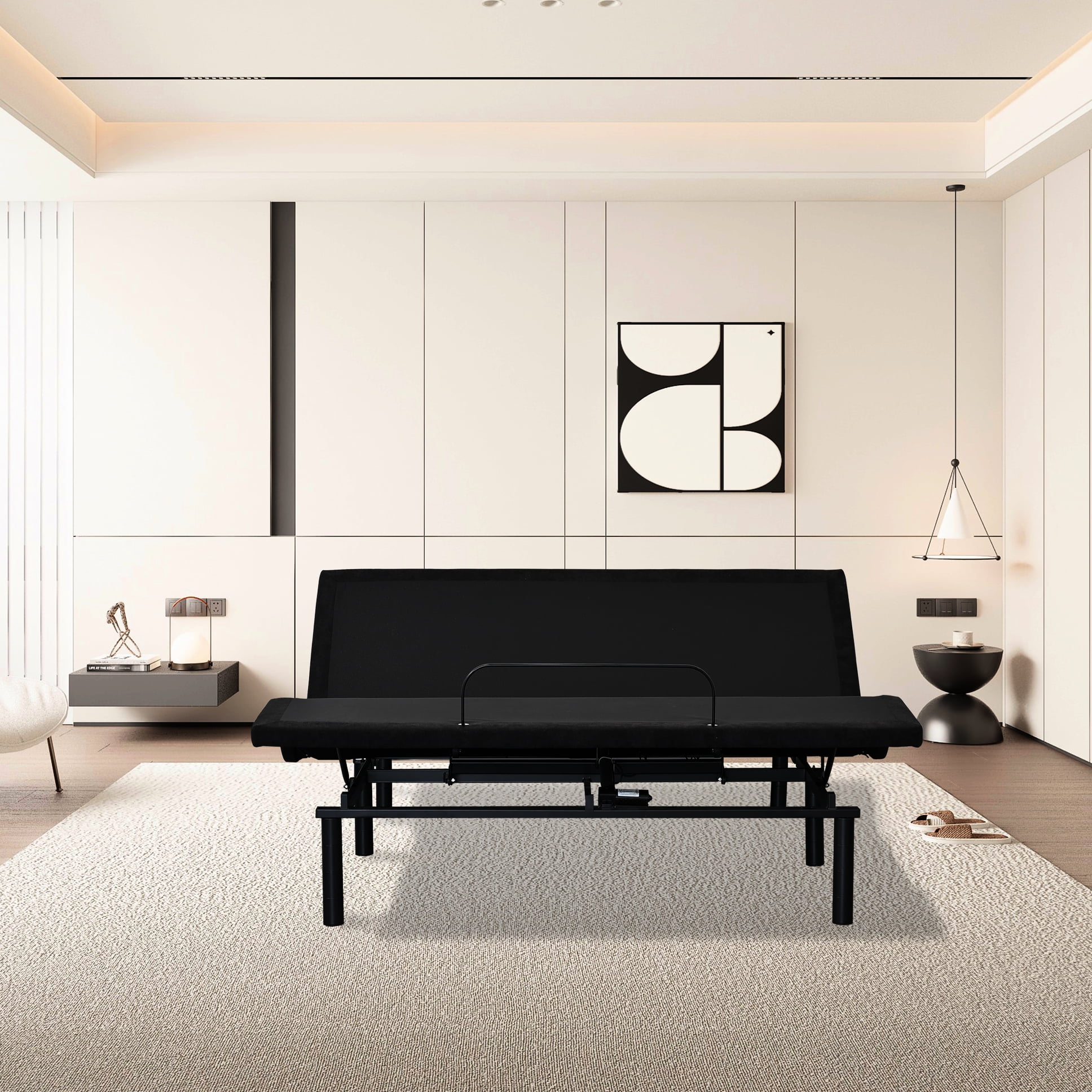 King Electric Adjustable Bed Frame Base - Remote, Zero Gravity, Charge ...