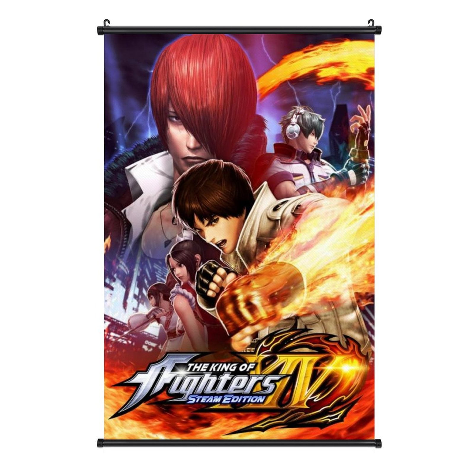 The King Of Fighters Poster Scroll Poster Art Prints Home Decoration ...