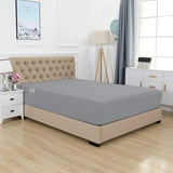 King Sized Elastic Deep Pocket 18 Inch Fitted Sheet with Storage ...