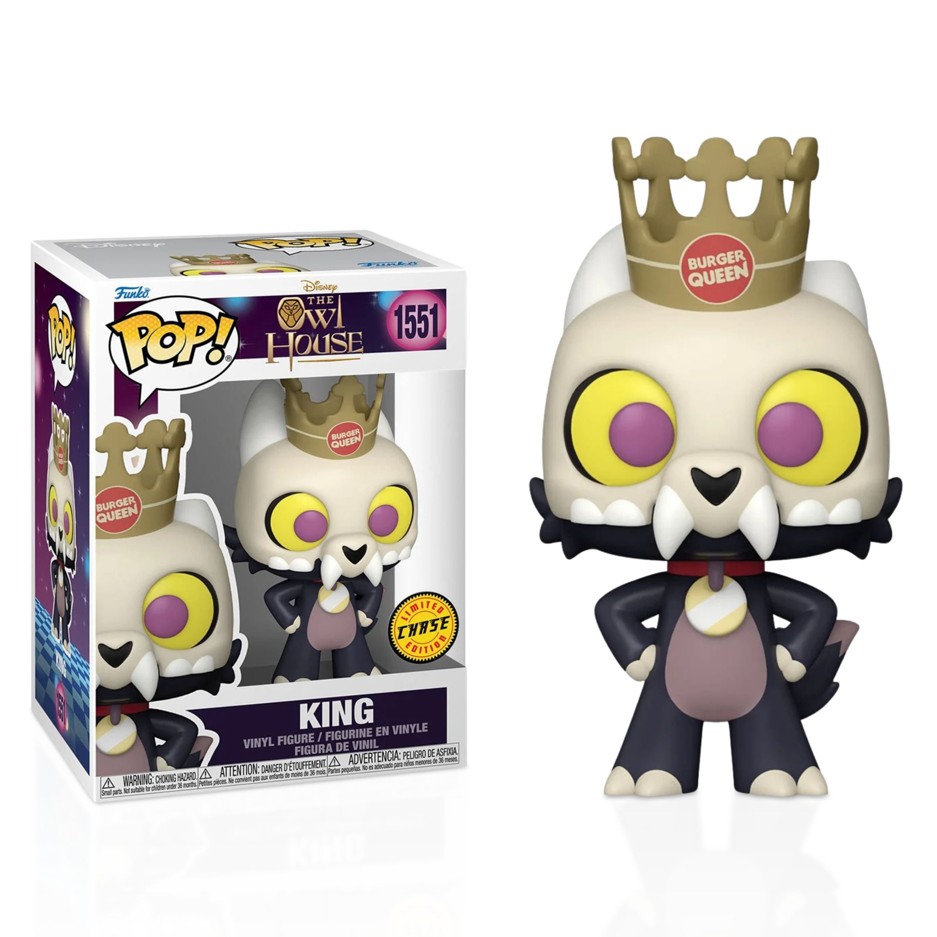 King Funko Pop! Disney The Owl House - Collectible Chase Vinyl Figure ...