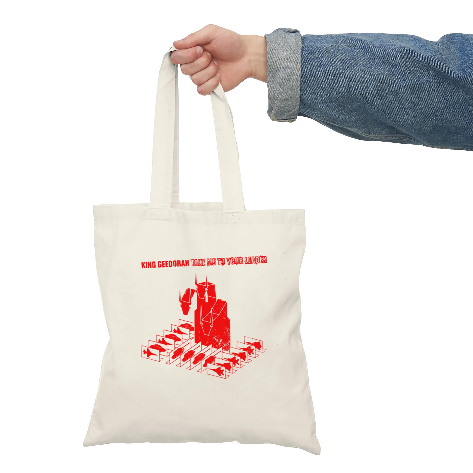 King Geedorah Take Me To Your Leader Hip Hop Underground Album Tote Bag ...
