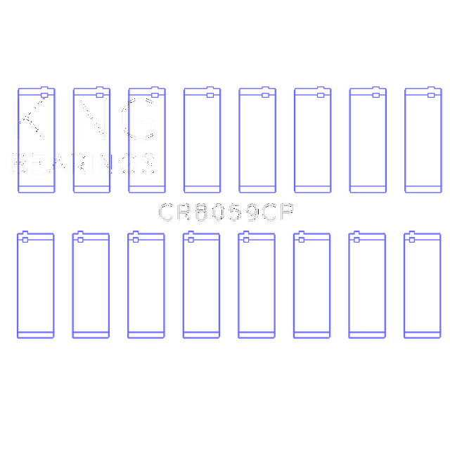 King General Motors Duramax Diesel L86/ LT1/ LT4 Connecting Rod Bearing ...