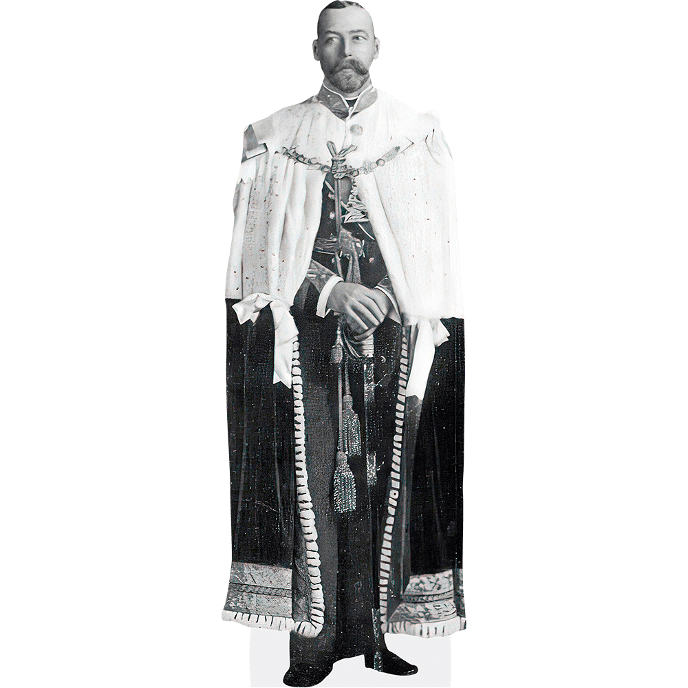 King George V (Robe) Mini Size Cutout. Standee. - Walmart.com