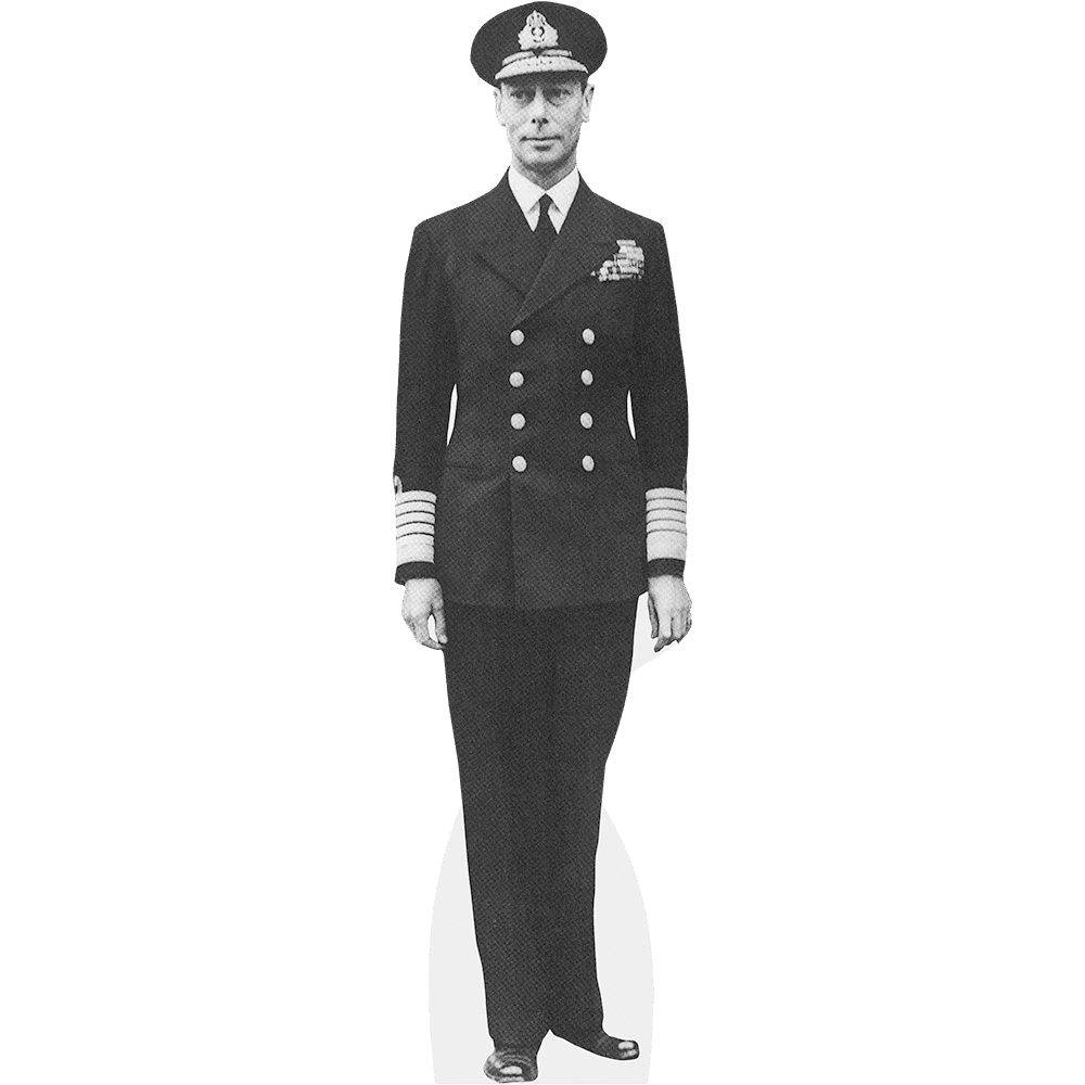 King George VI (Uniform) Life Size Cutout. Standee. - Walmart.com