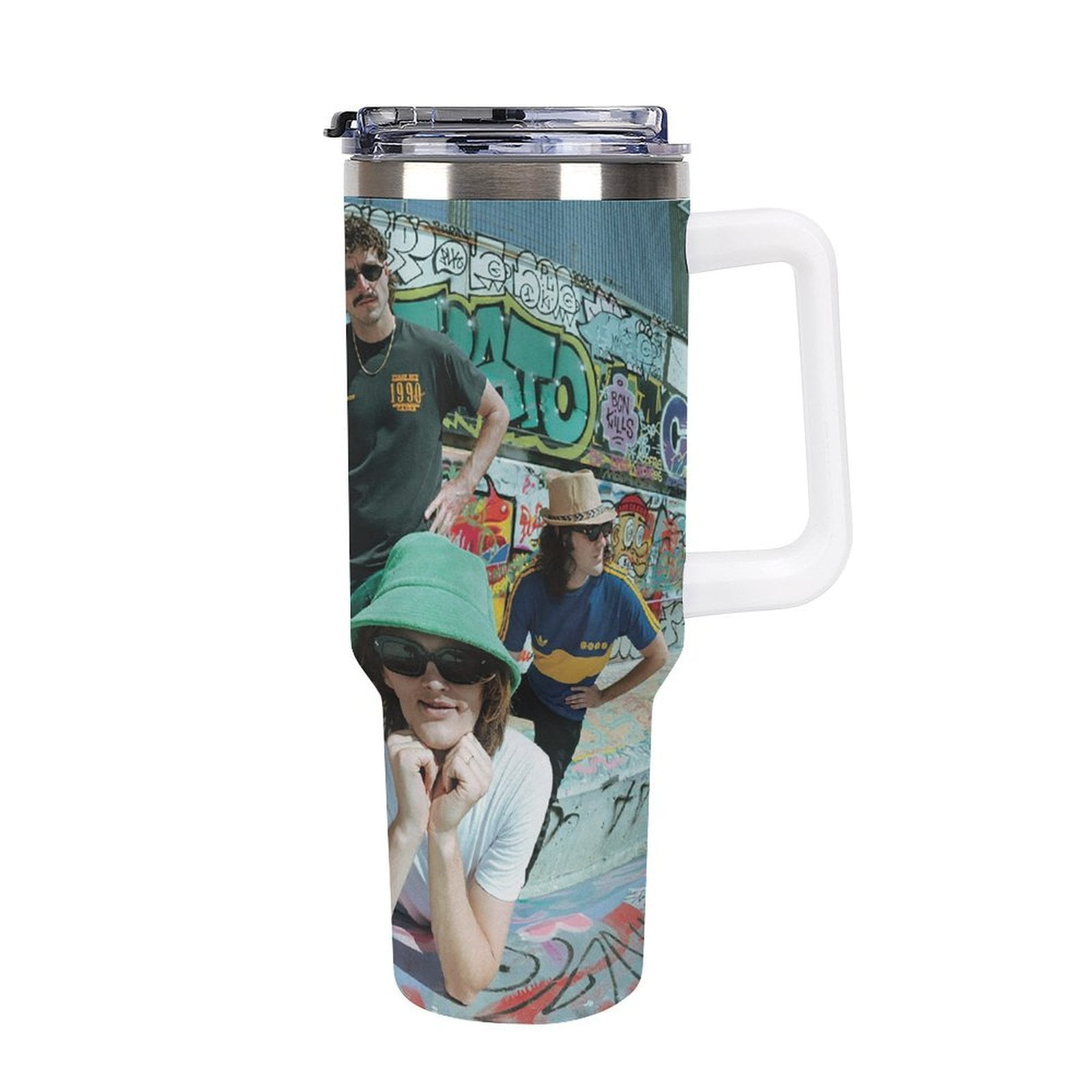 King Gizzard And Lizard Wizard Large Capacity Car Cup with Handle ...