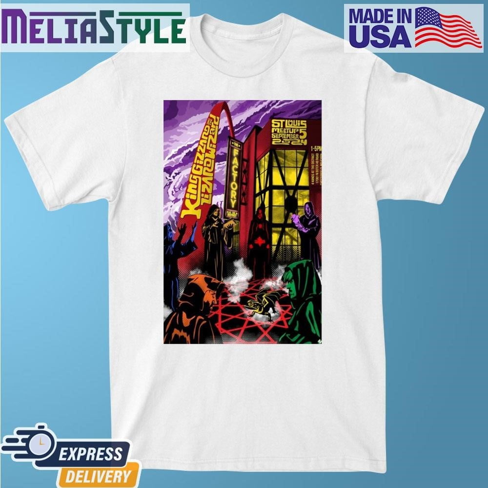 King Gizzard And The Lizard Wizard St Louis Mo Sep 5 2024 Poster Shirt ...