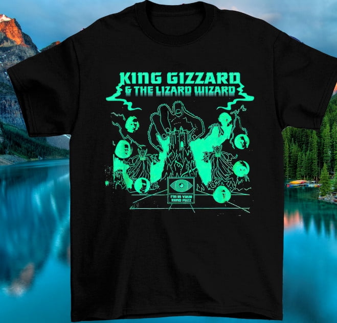 King Gizzard And The Lizard Wizard T shirt, one side New art shirt, Mom gift, - Walmart.com
