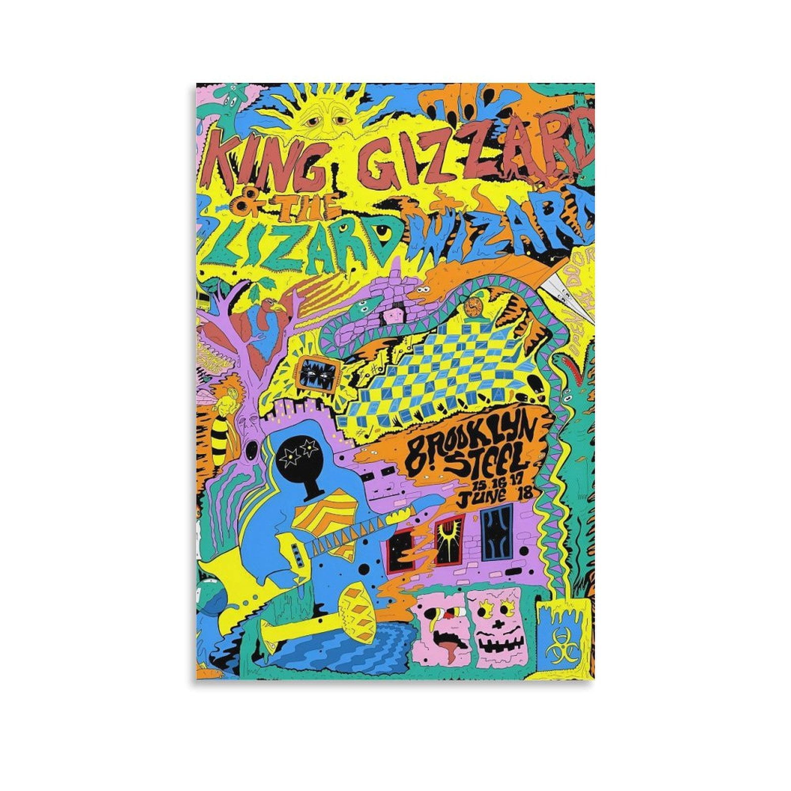 King Gizzard And The Lizard Wizard(10)Classic Movie Poster Artworks ...