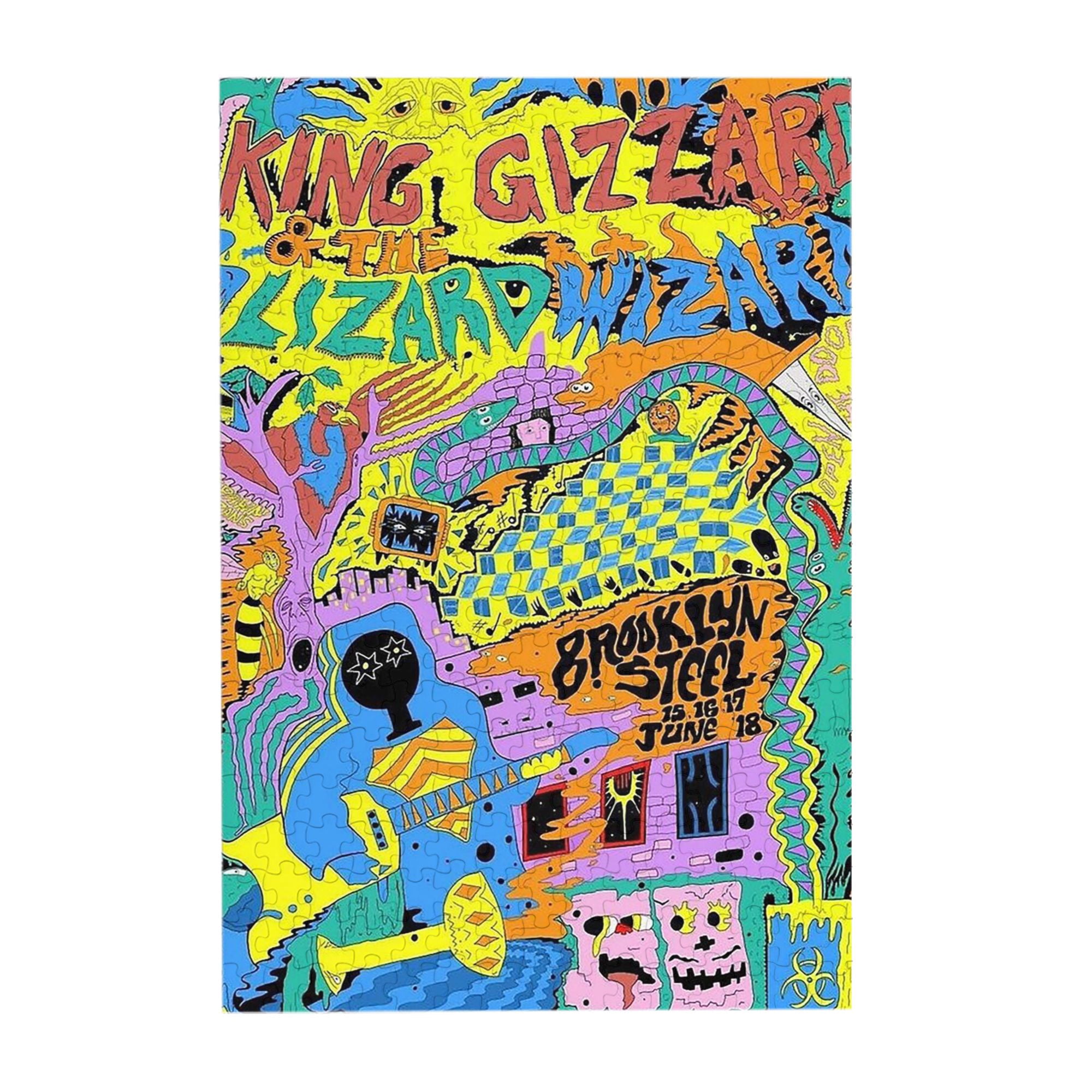King Gizzard and Lizard Wizard Band Picture Puzzle 300 Piece Jigsaw ...