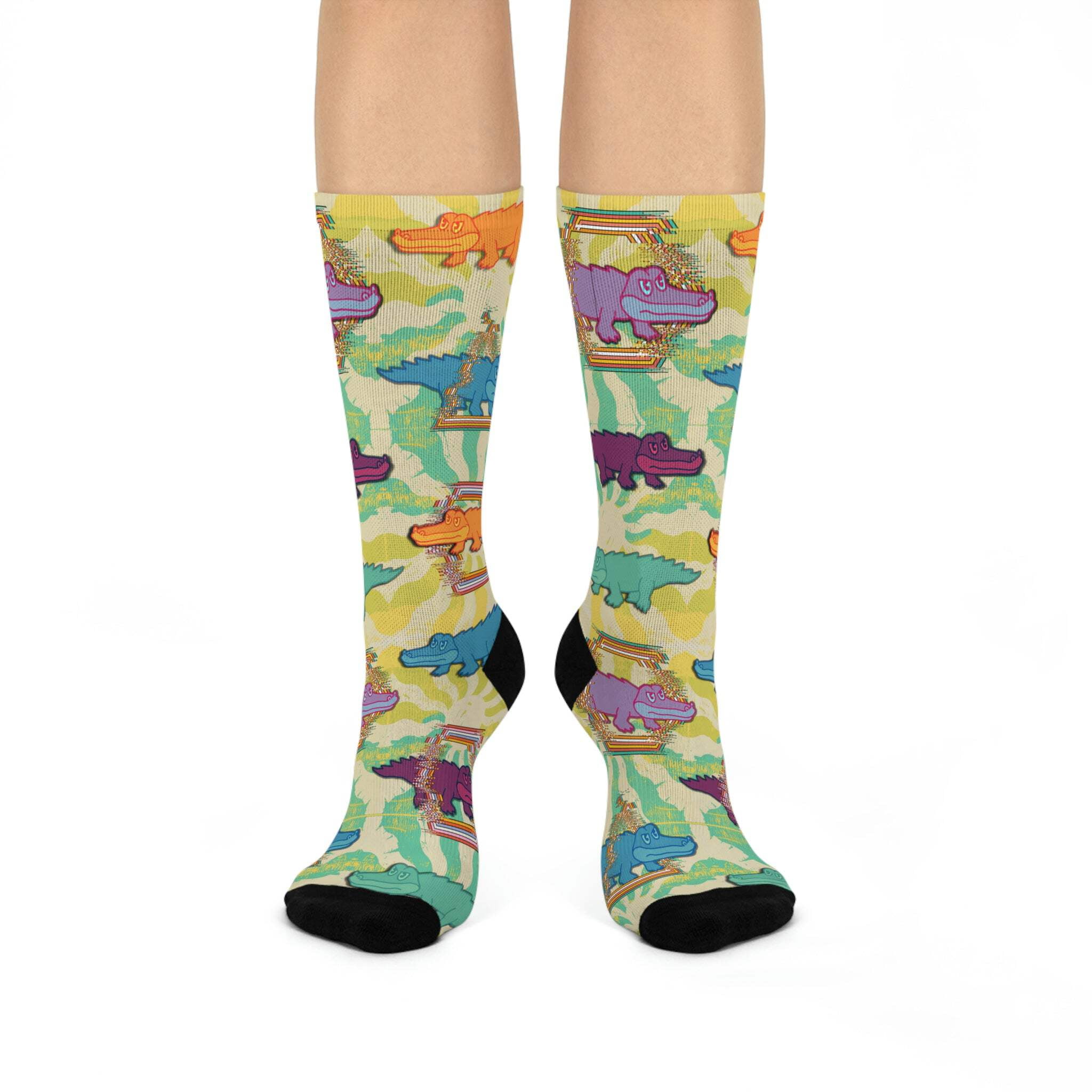 King Gizzard & the Lizard Wizard Socks Unisex KGLW Alligator Atlas ...