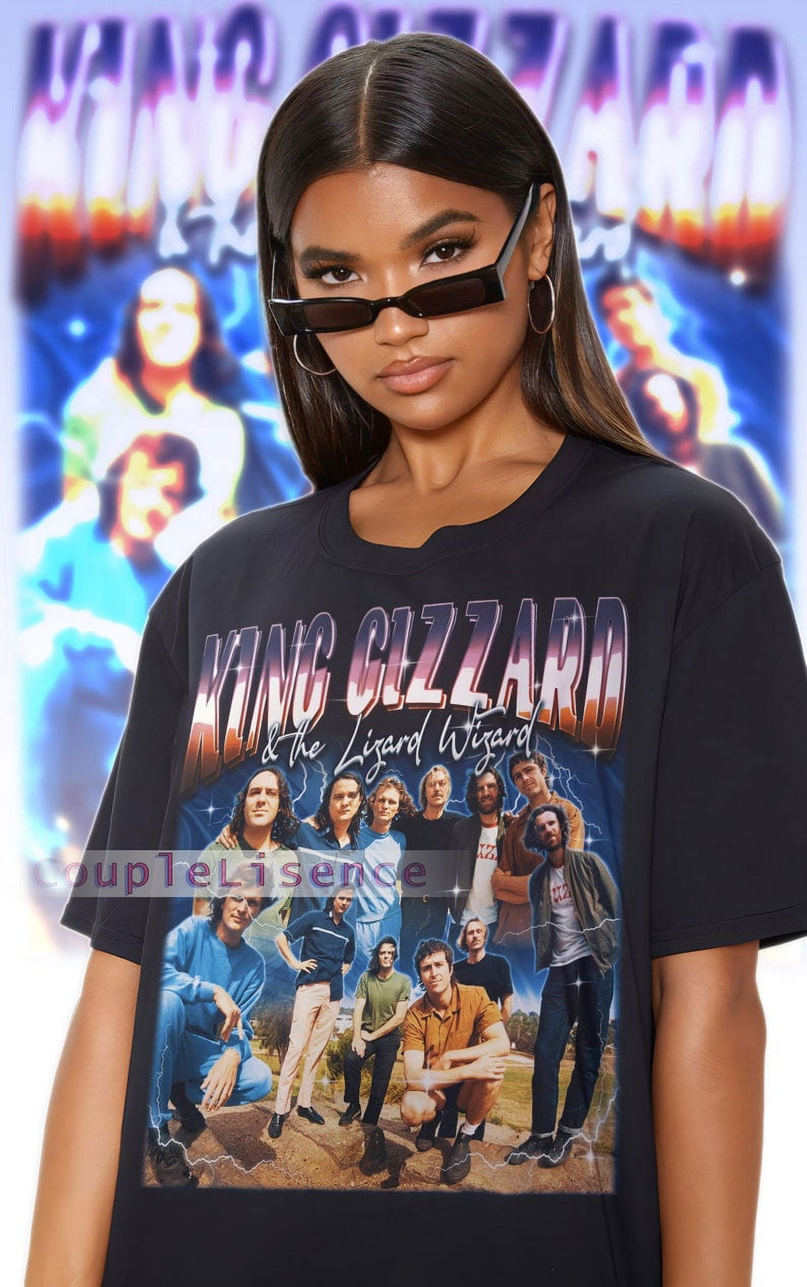 King Gizzard & the Lizard Wizard Tshirt - Walmart.com