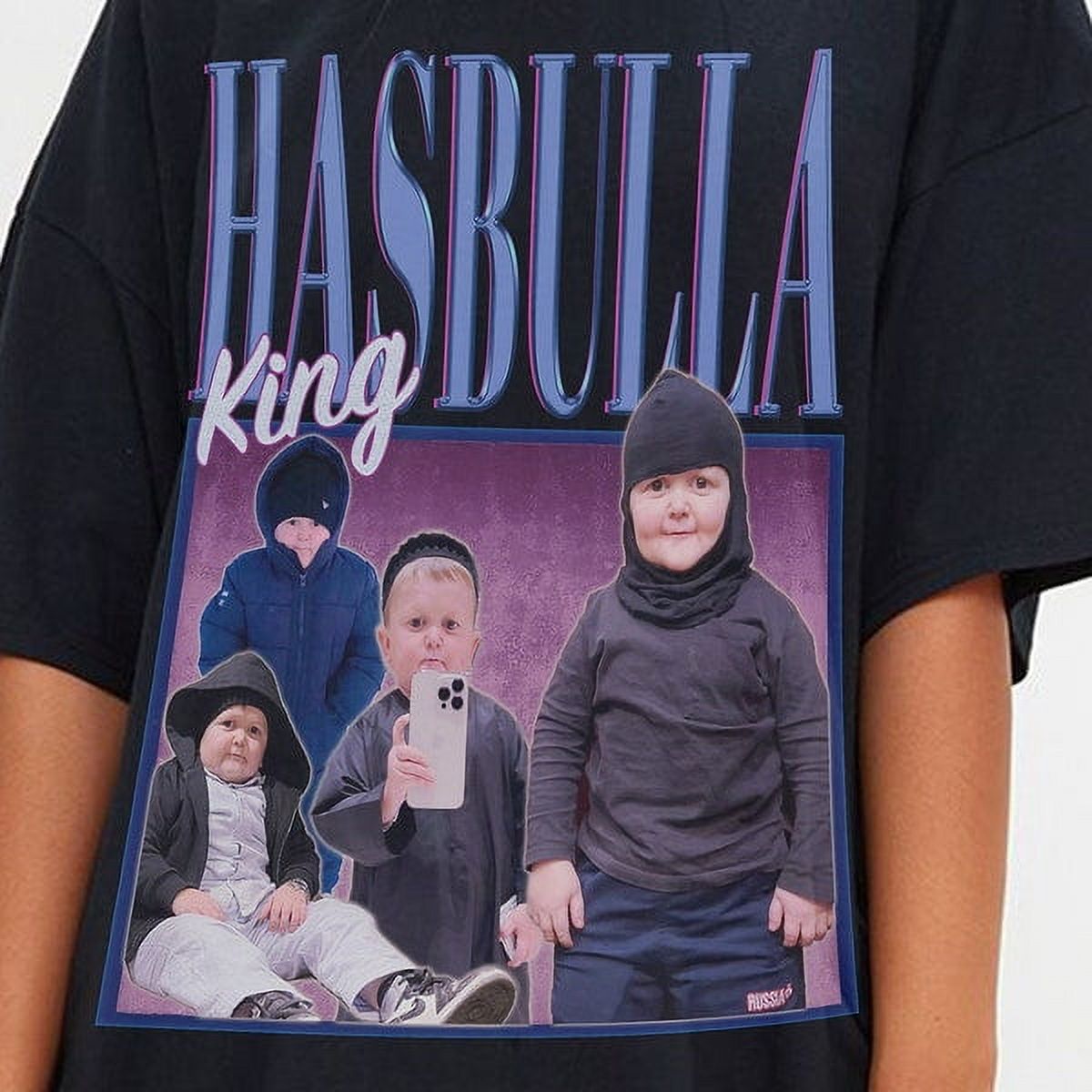 King Hasbulla Retro Shirt, King Hasbulla Homage Shirt, Hasbulla Shirt ...